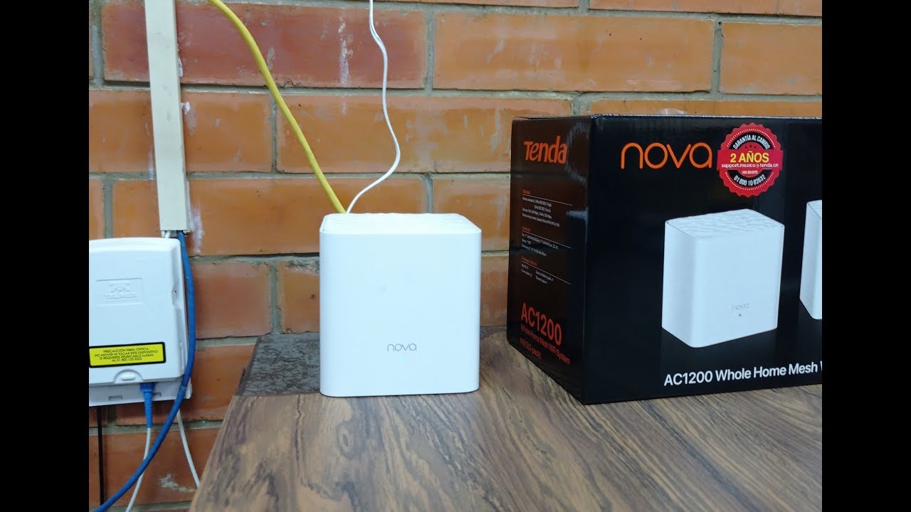 Nova Ac1200 Mesh Wifi Sistem, Unboxing - YouTube
