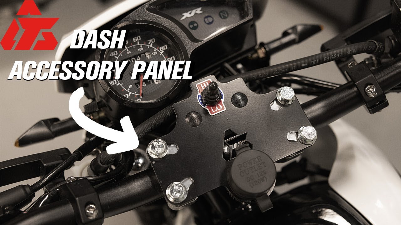 Tusk Accessory Dash Panel | Honda XR150L - YouTube
