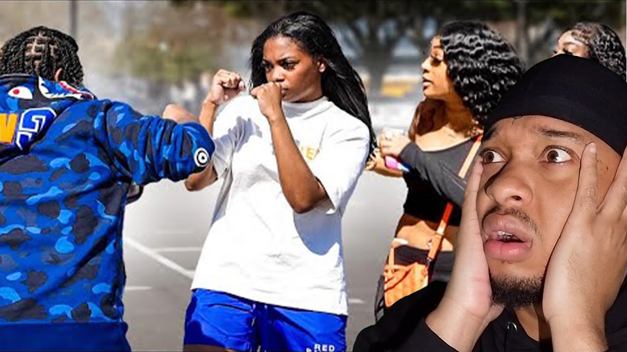 SQUARING UP With Random Girls! (DALLAS, TX) - YouTube