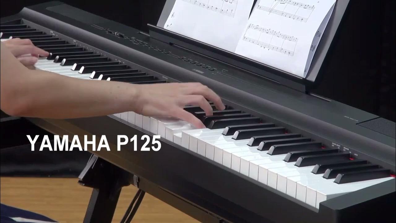 P125 vs DP2 피아노+Bass split P125음색 - YouTube