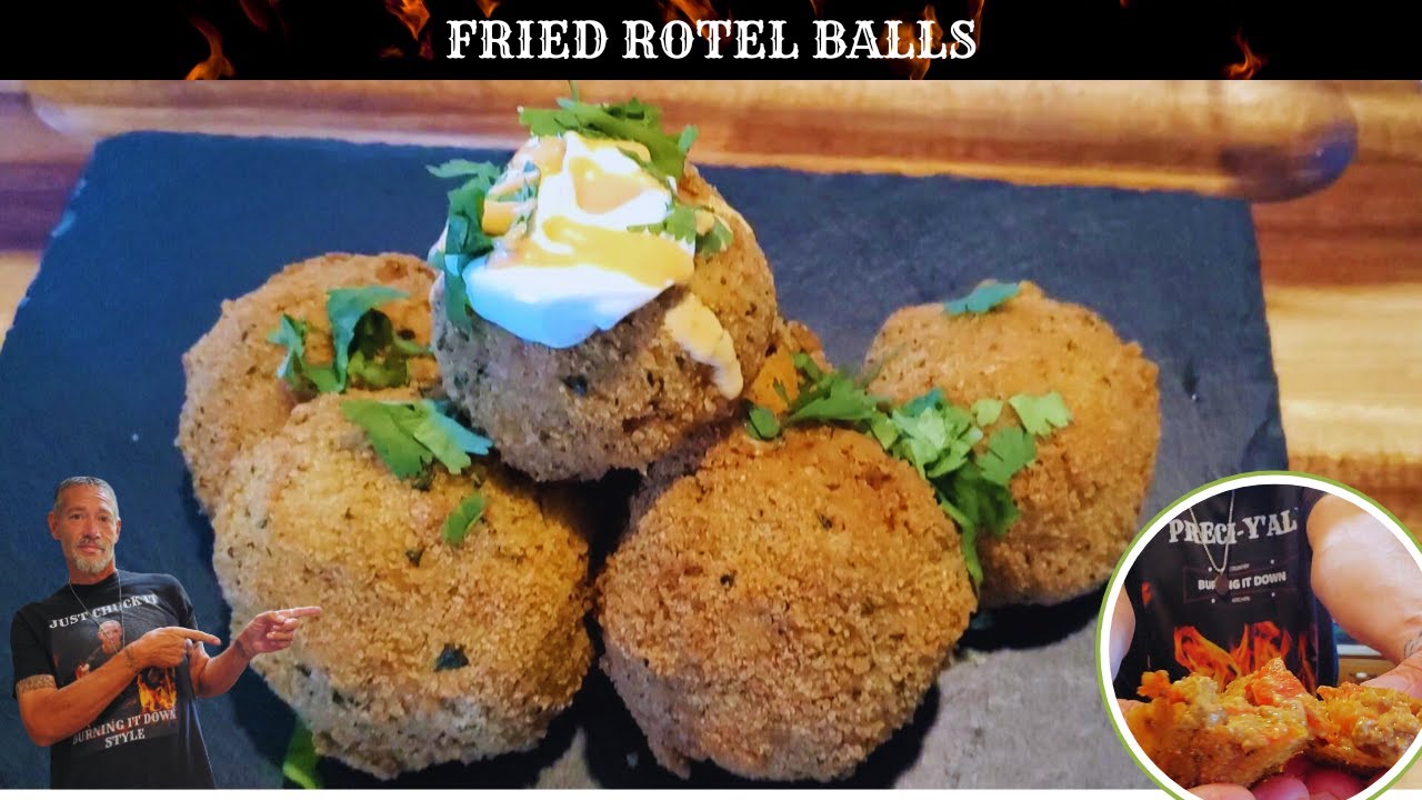 Delicious Fried Rotel Balls - YouTube