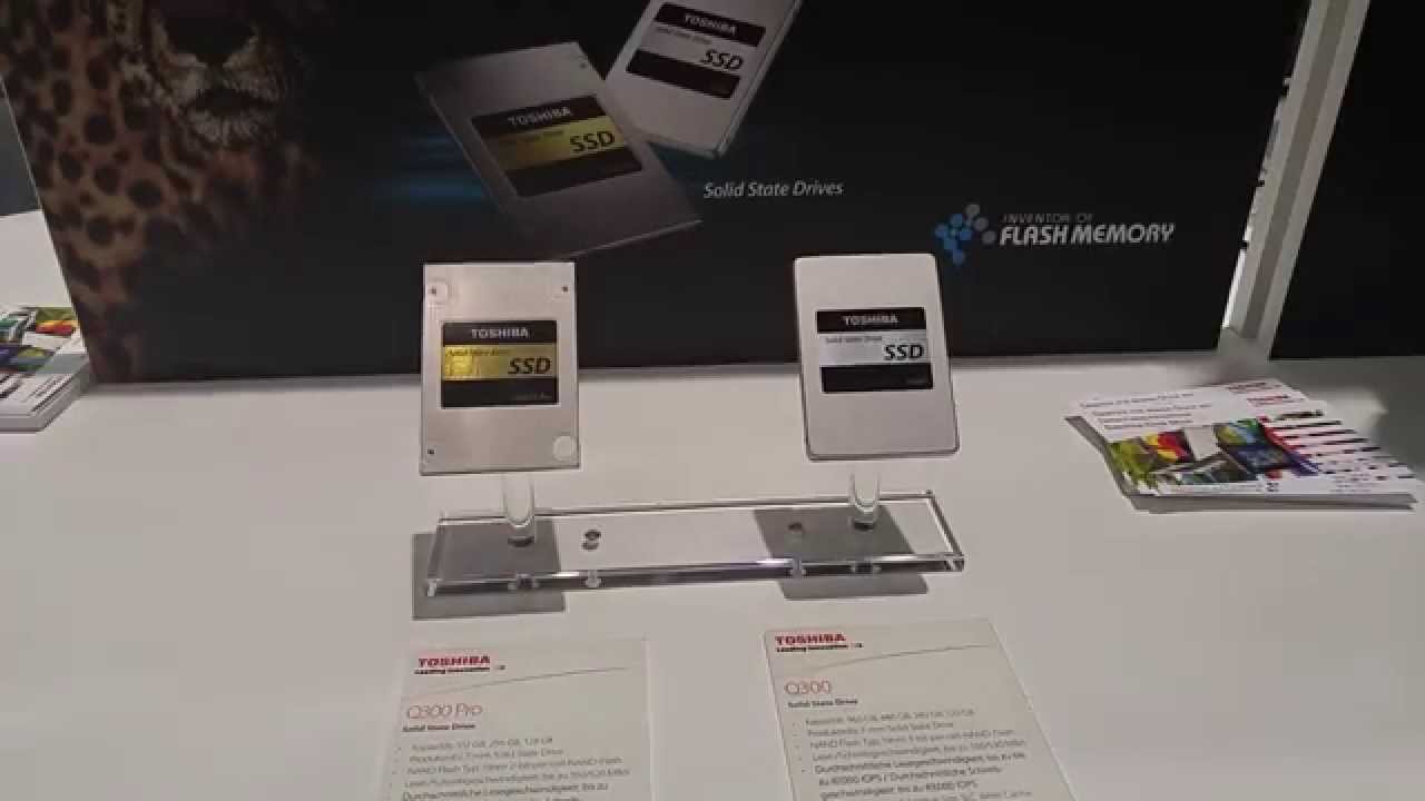 IFA 2015 Toshiba Q300 ve Q300 Pro SSD - YouTube