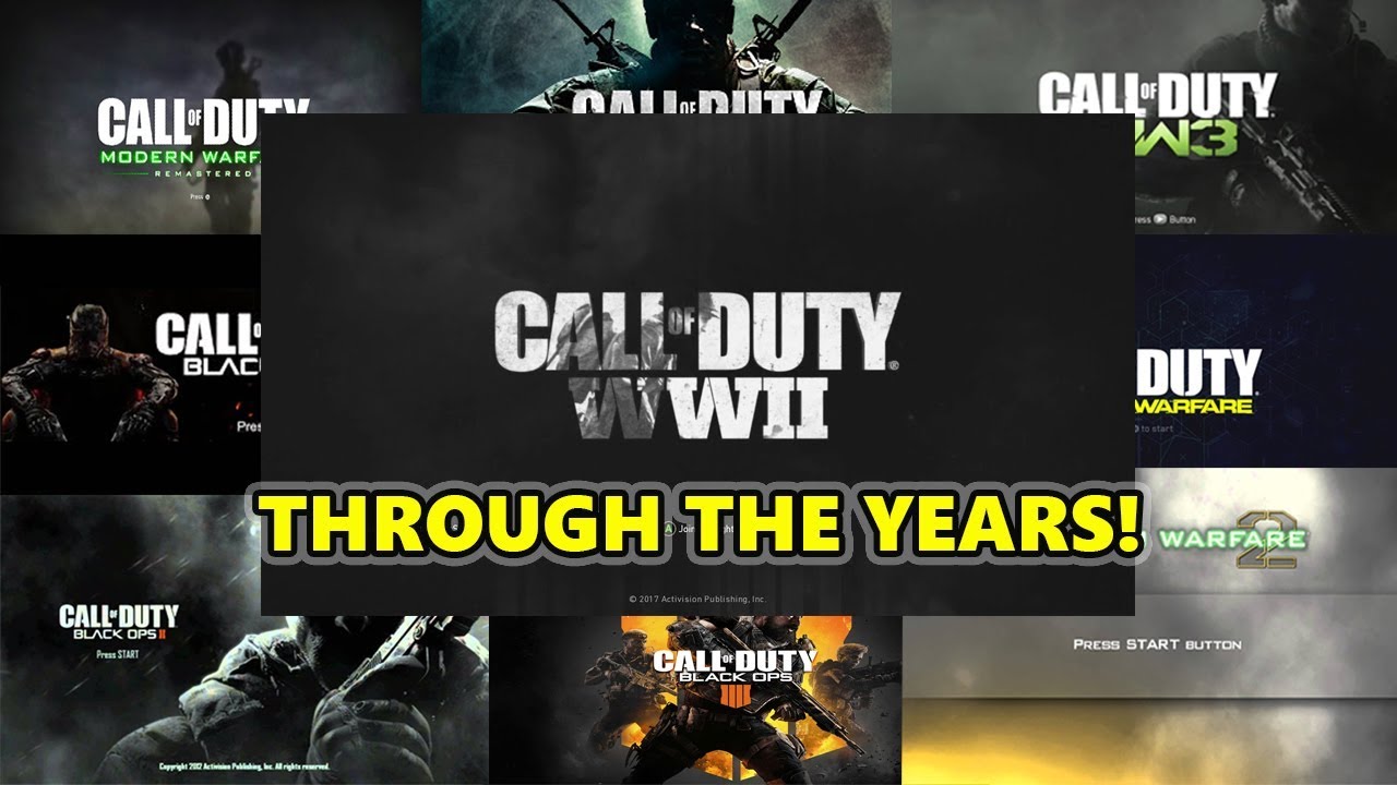 COD - THROUGH THE YEARS! #10 WW2!! - YouTube