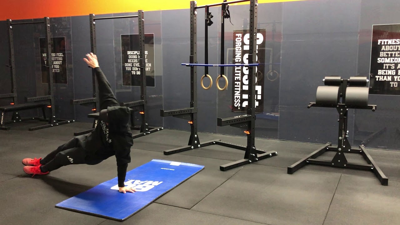 Plank Rolling Push-ups - YouTube