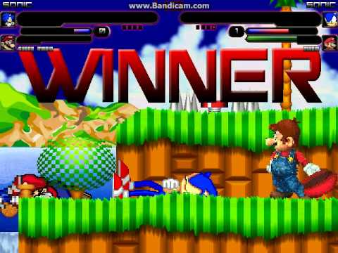 MUGEN Request #60 - Sonic/Mario vs. SonicV2/3D Mario