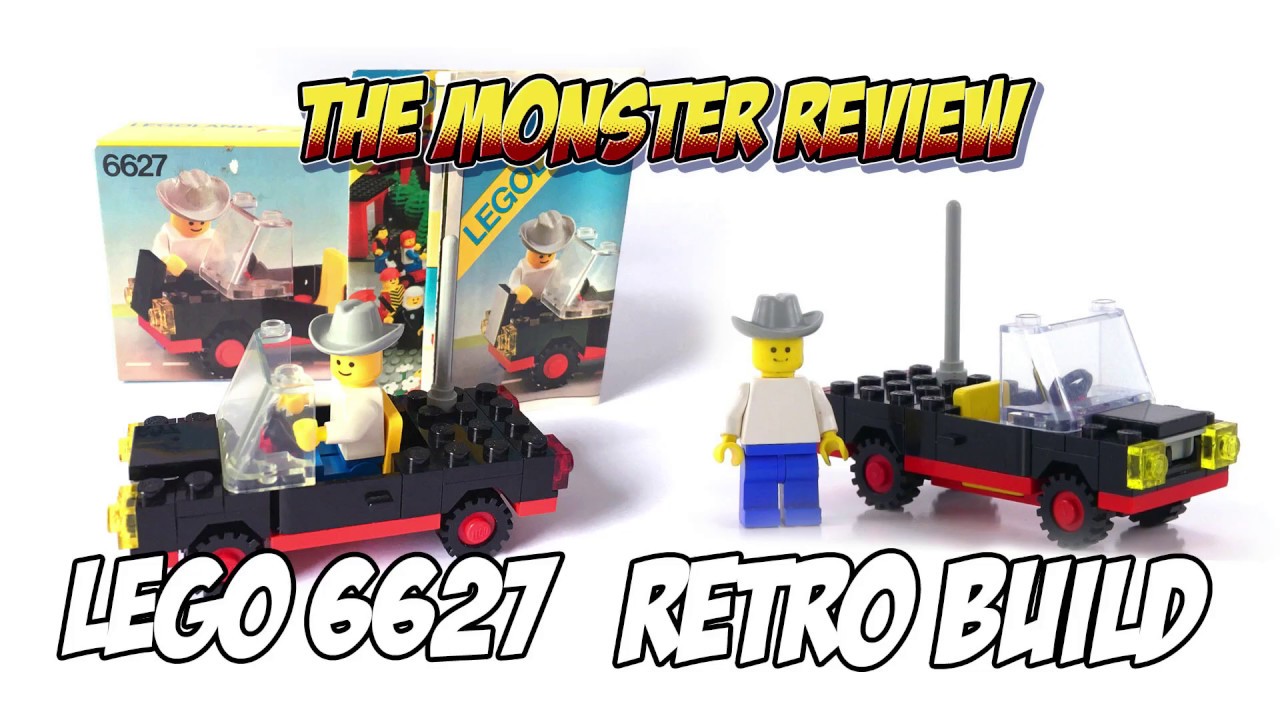 Lego Build 6627 - Convertible - Classic Town- Retro Speed Build - YouTube