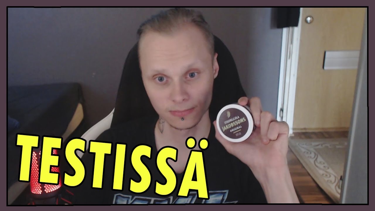 TESTISSÄ: Jakobssons Strong Cola Nuuska - YouTube