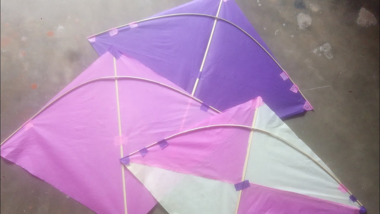 How to make a Kite.#new #nicevideo. - YouTube