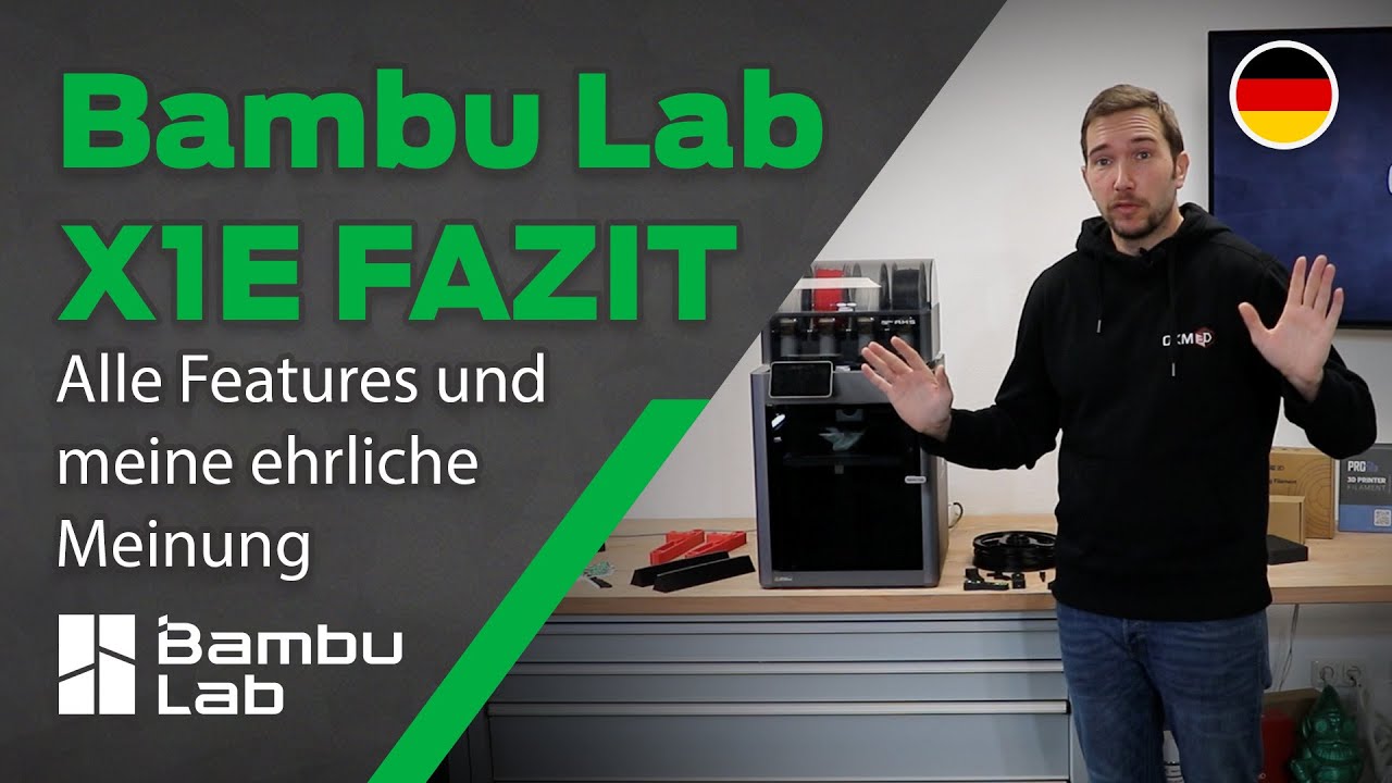 Bambu Lab X1E Features und ehrliche Meinung - X1 Carbon für ...