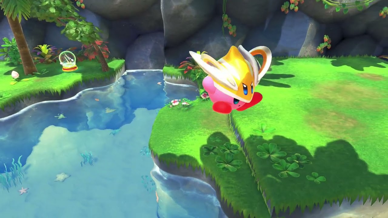 Kirby and the Forgotten Land : Abandoned Beach - Wild Bonkers Fight ...