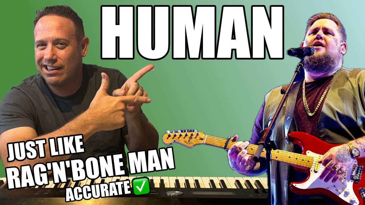 Learn To Play Piano | Human | Accurate Lesson | Easy Tutorial - YouTube
