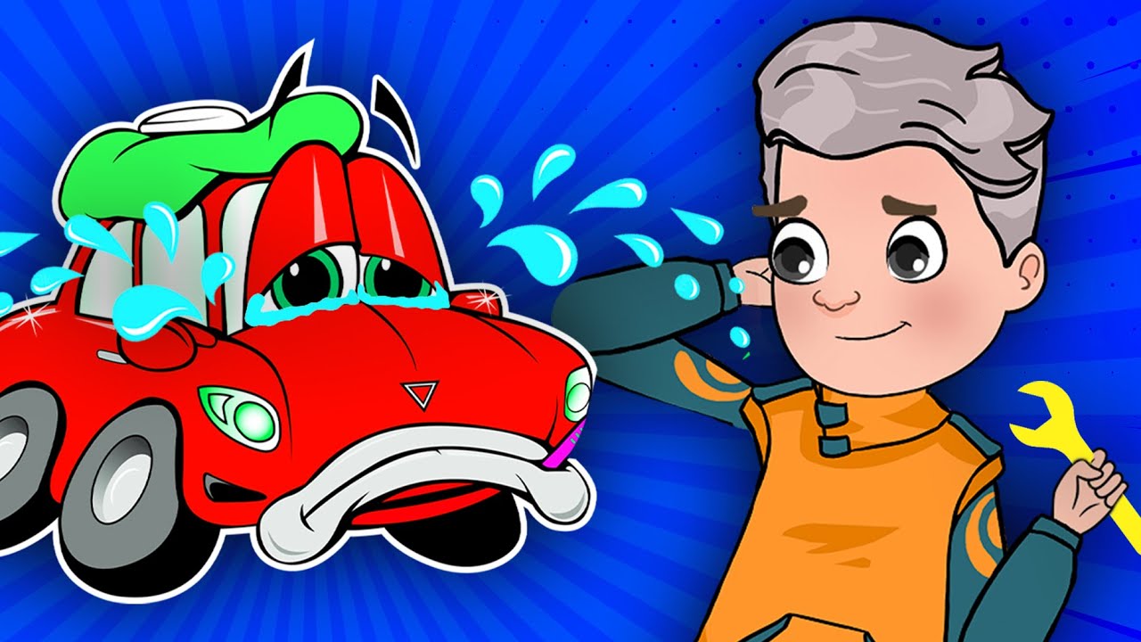 The Boo Boo Car 🚗😍 Funny Kids Song 😎😭 - YouTube