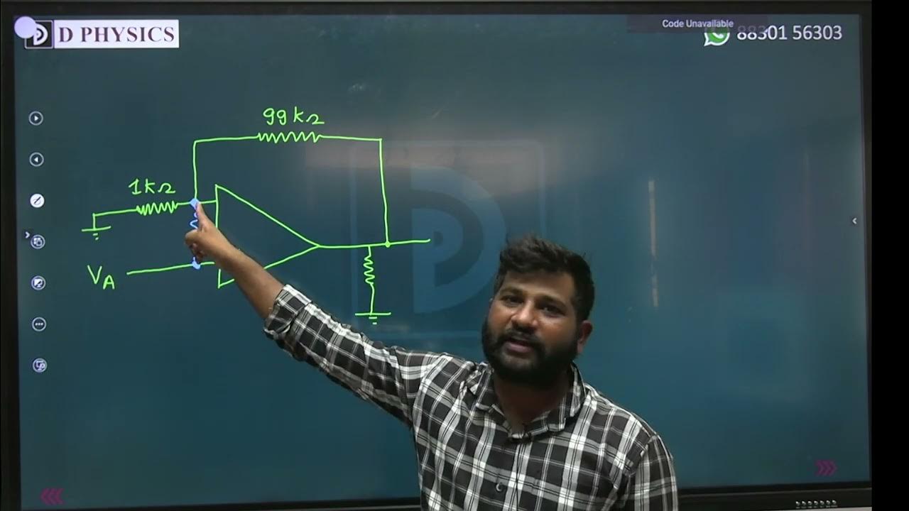 CSIR-NET | OP-AMP PYQ'S | ELECTRONICS | D PHYSICS | - YouTube
