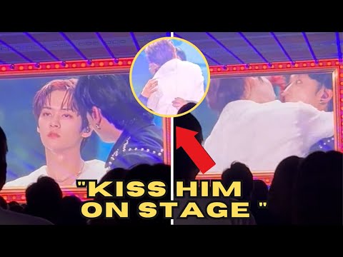 Stray Kids’ Lee Know “Kisses” Changbin At Japan Concert goes viral