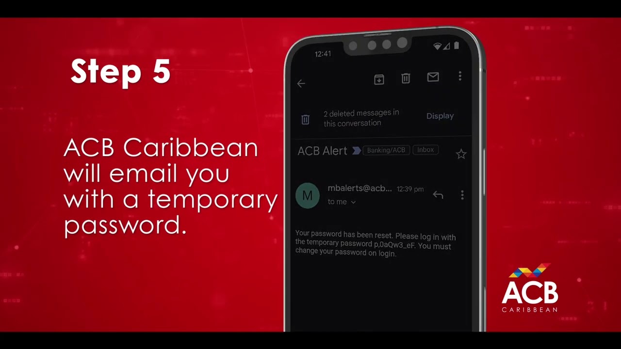 ACB Smart App Password Change Guide - YouTube