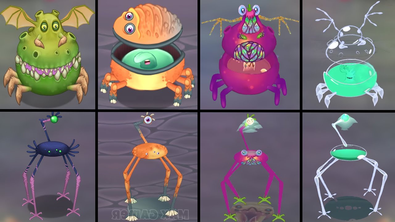 ALL Ethereal Workshop Vs Yooreek Island, Meebkin Island, flasque Island ...