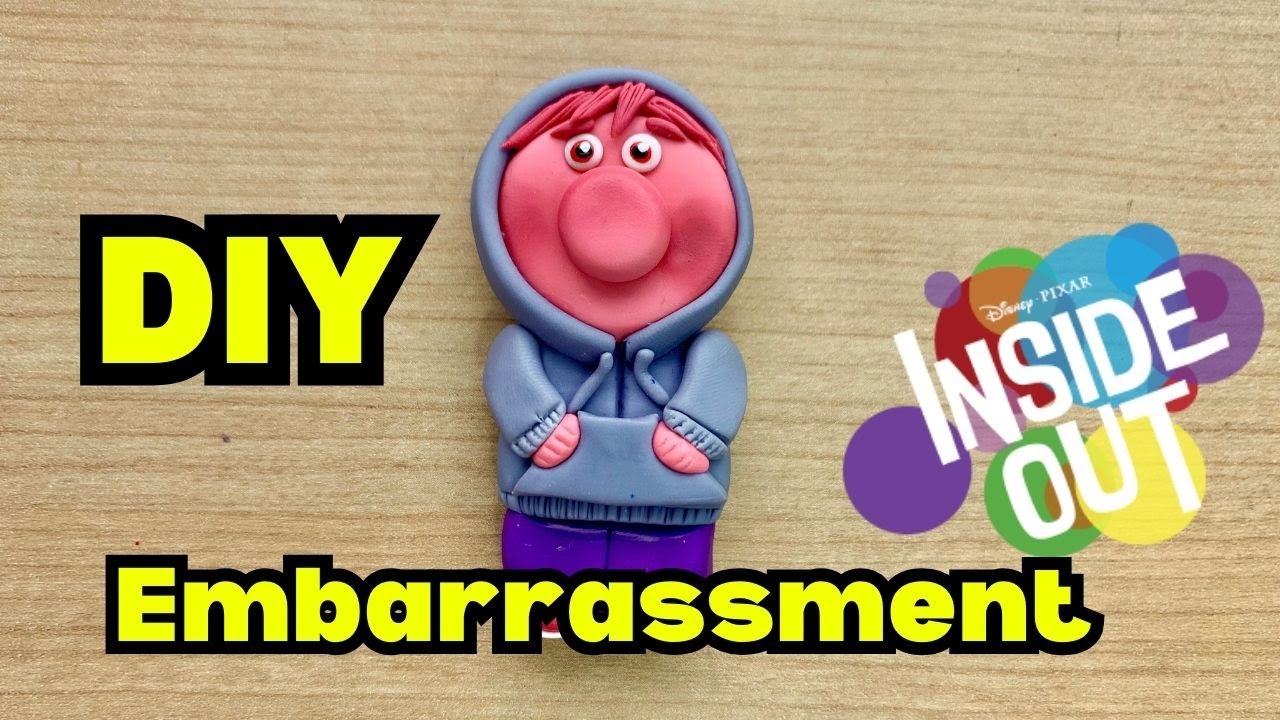 How to Make ‘Embarrassment’ from ‘Inside Out 2’ with Clay - Step by ...