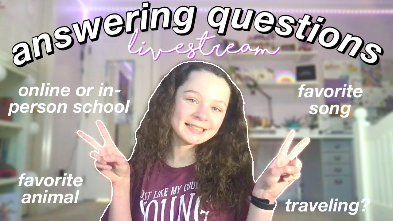 answering your questions! fun friday live! - YouTube