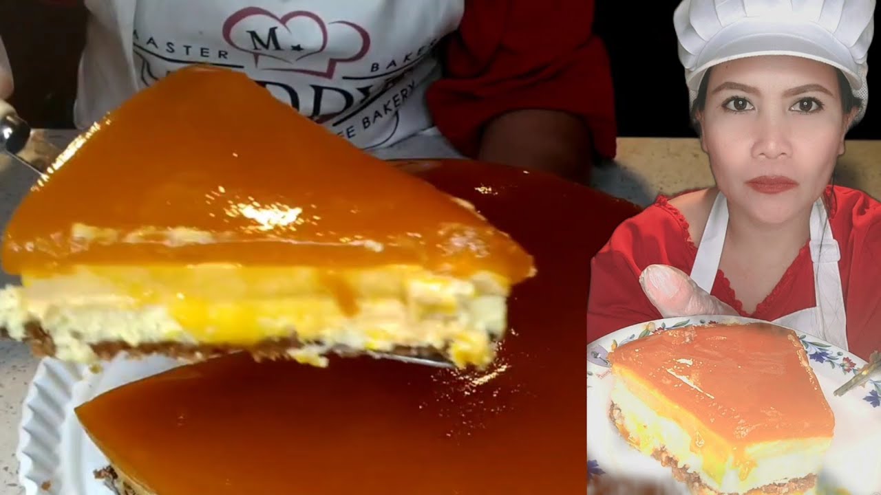 CHEESE CAKE WITH FILLING DESSERT AND FRESH LILIKOI JUICE! (PASSION ...