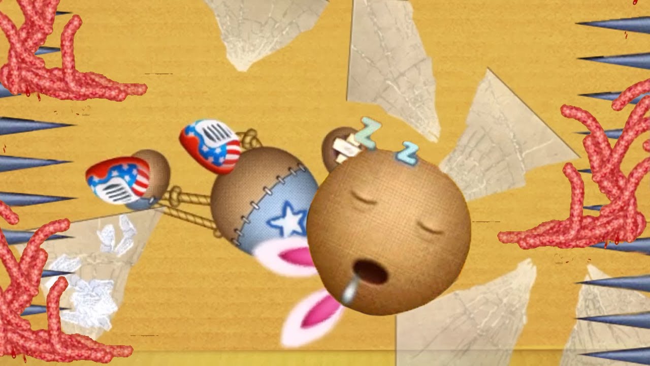 CRAZY The Big Buddy Sleeping in Glass Objects | Kick The Buddy - YouTube