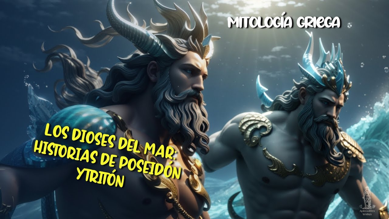 Los Dioses del Mar: Historias de Poseidón y Tritón en la Mitología ...