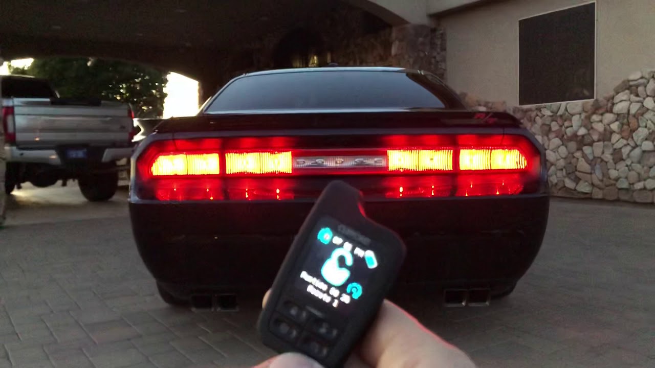 DoDodge Challenger remote start - YouTube