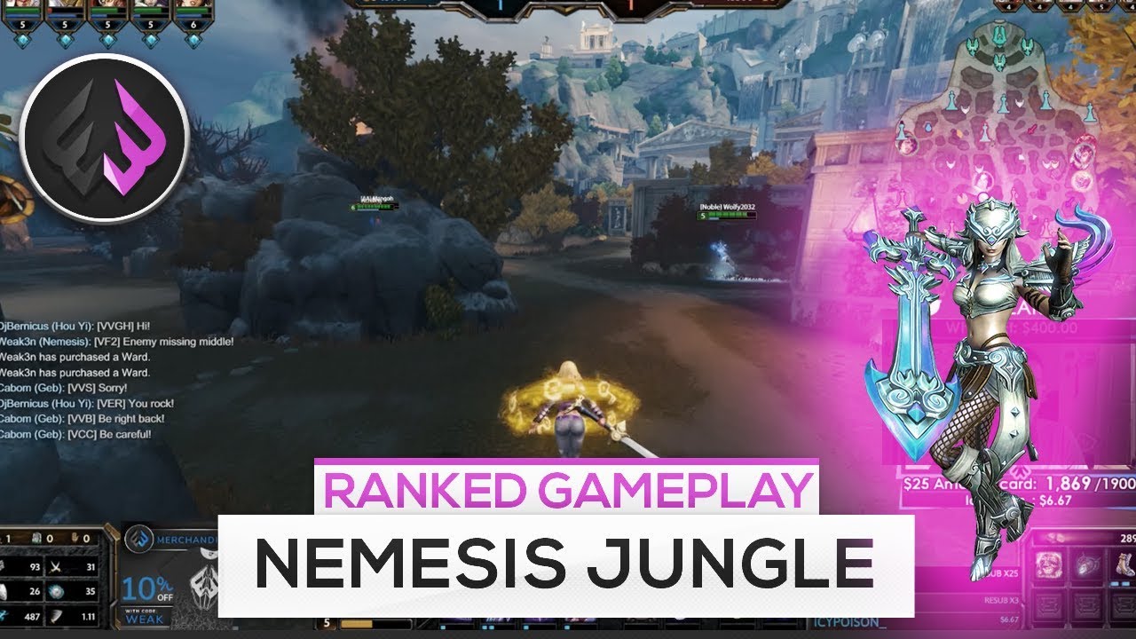 Nemesis: NO MORE ABILITY BUILD? - Smite - YouTube