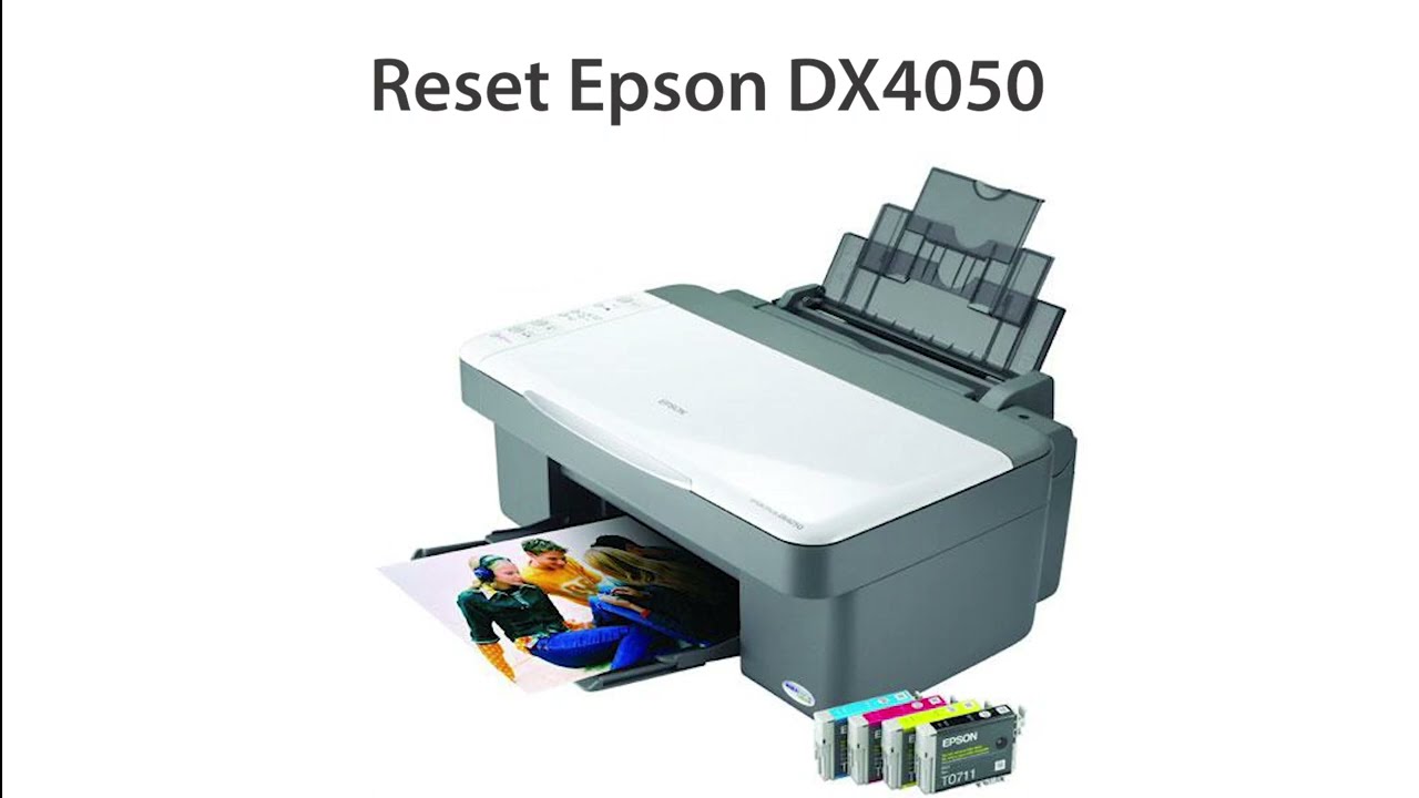 Reset Epson DX4050 Wicreset Key - YouTube