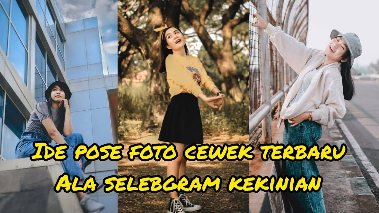 ide pose foto cewek ala selebgram terbaru keren banget😍 - YouTube