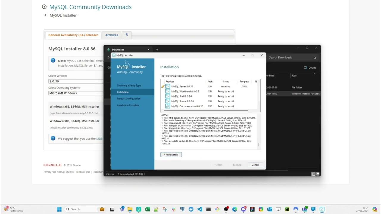 How to install MySQL Server and Workbench - YouTube