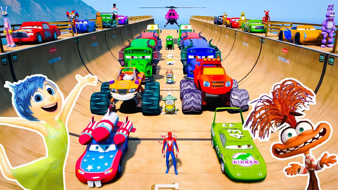 GTA V INSIDE OUT 2 MOVIE, MINIONS 4, THE AMAZING DIGITAL CIRCUS Join in ...