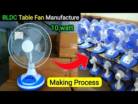 How To Make BLDC Table Fan | BLDC Table Fan Manufacture In Factory