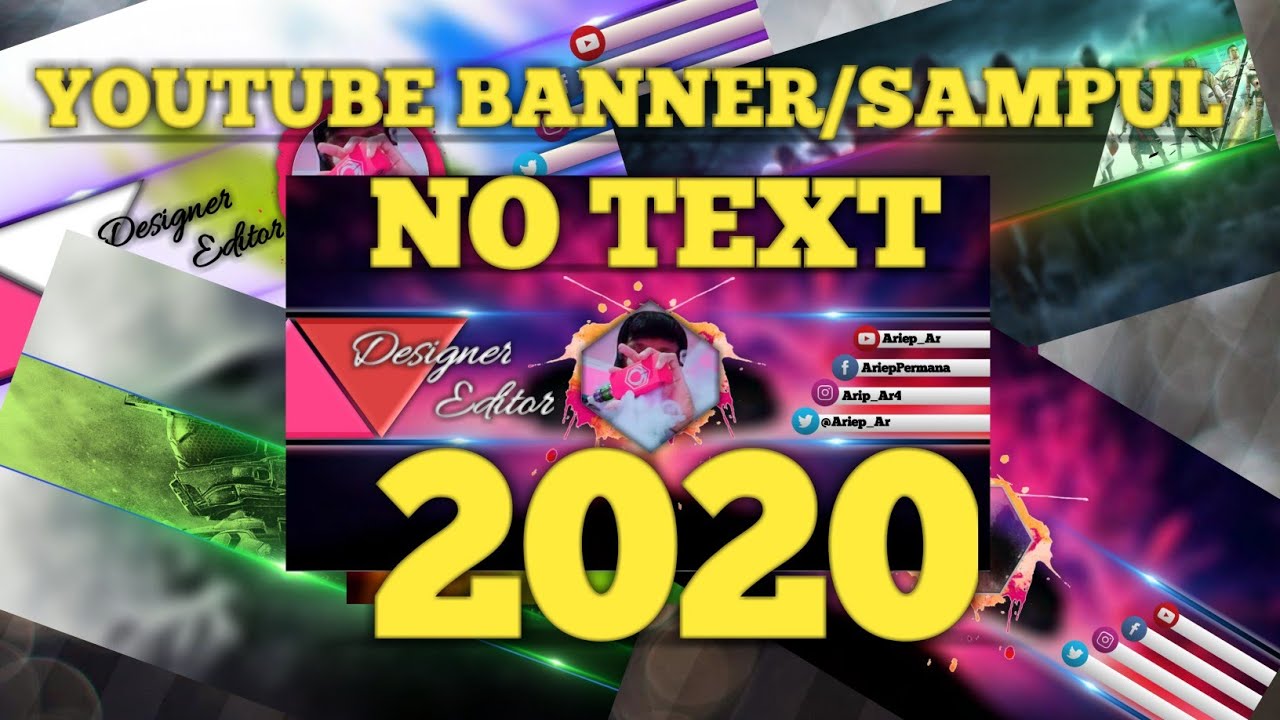 BANNER/SAMPUL YOUTUBE KEREN 2020 - YouTube