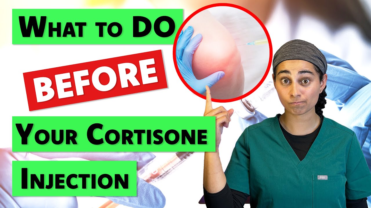 WATCH This BEFORE Your Cortisone Injection | Be PREPARED - YouTube