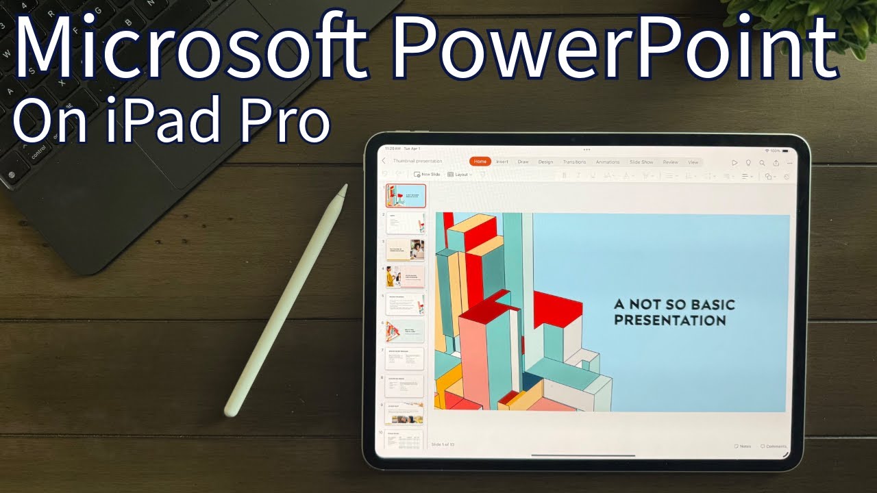 The best ADVANCED tips for using Microsoft PowerPoint on iPad Pro ...