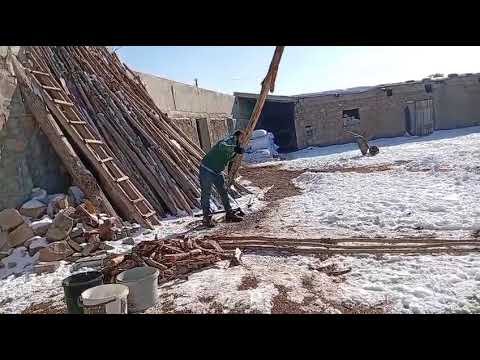 KIŞ | SOĞUK | Baltayla Eski Usül Odun Kırma
