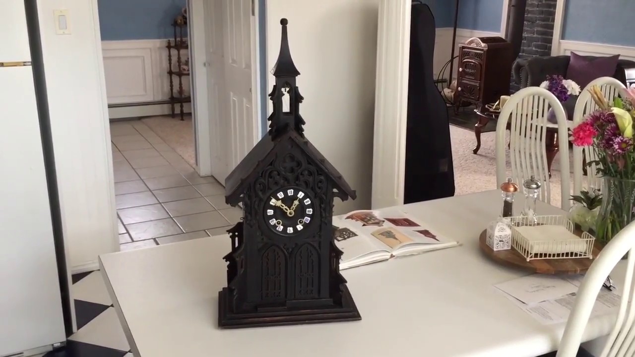 Antique Black Forest 1800’s GHS Monk Clock - YouTube