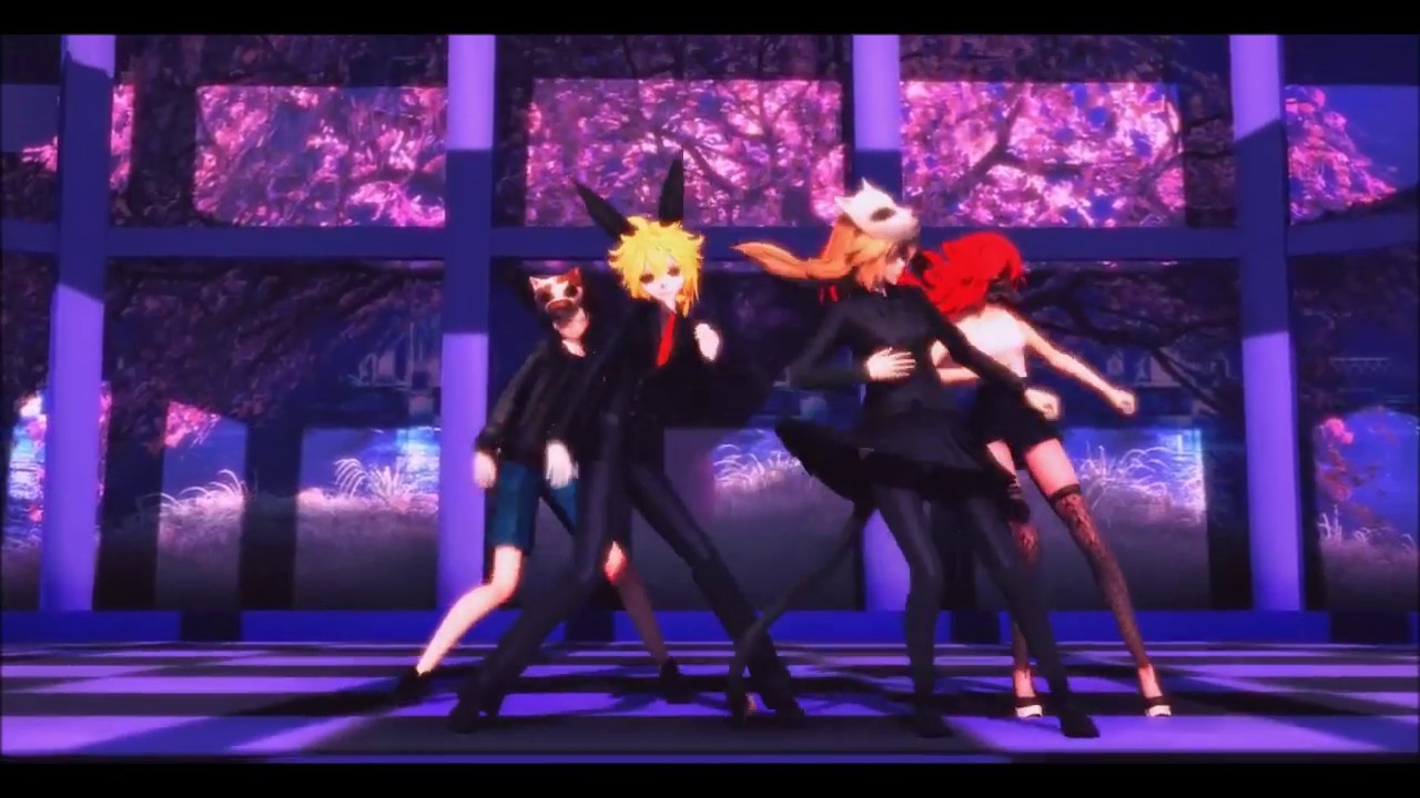 (MMD) Meg & Dia Monster //REMIX//Mr.whiskers horror B.Rabbit and ...