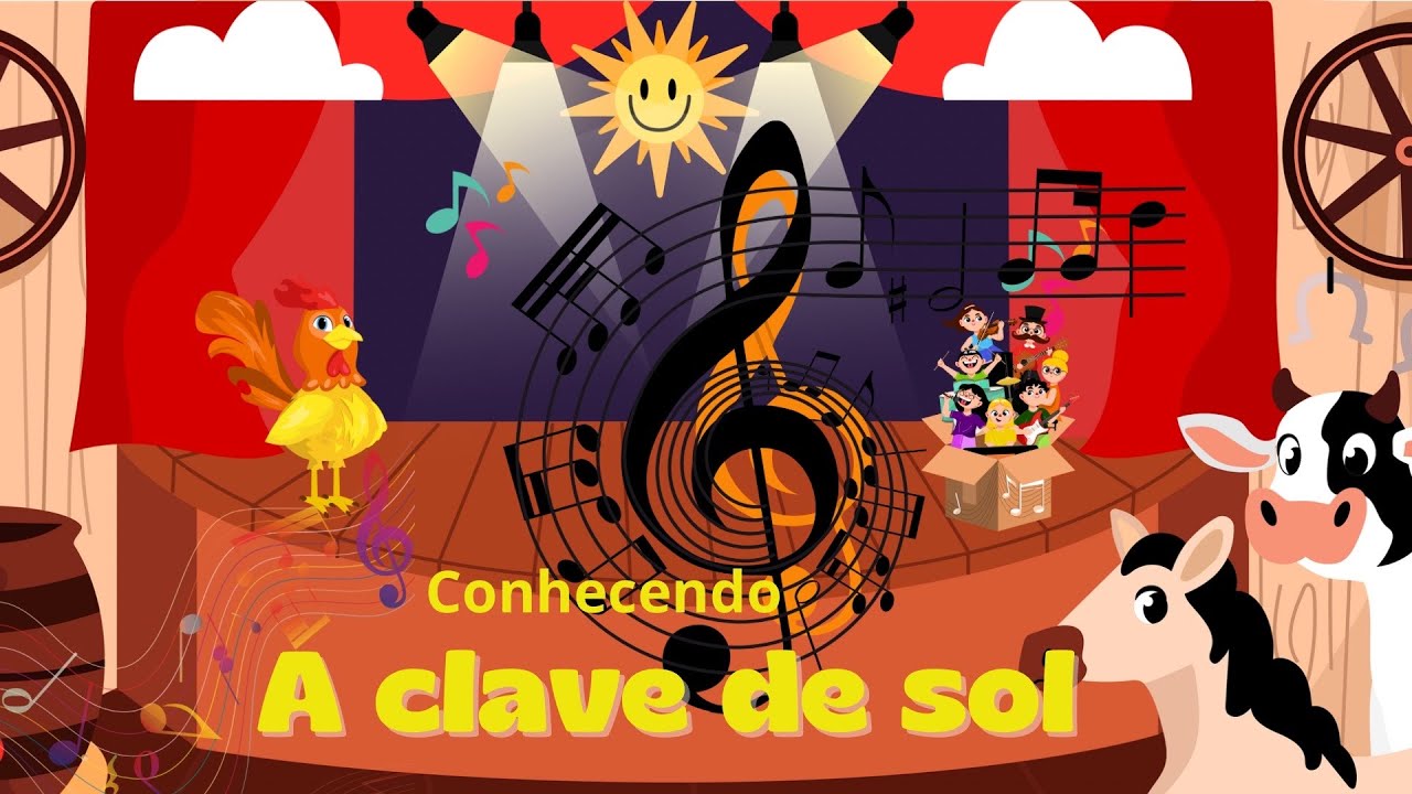 O Sol - Conhecendo a Clave de Sol com “A Família Musical” - YouTube