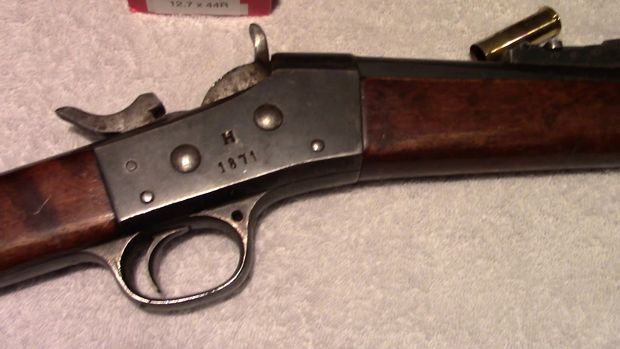 Antique Swedish 12.7 x 44r Rifle No License Required! - YouTube