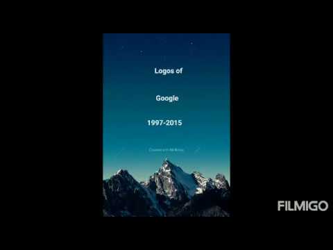Logos of Google 1997-2015 - YouTube
