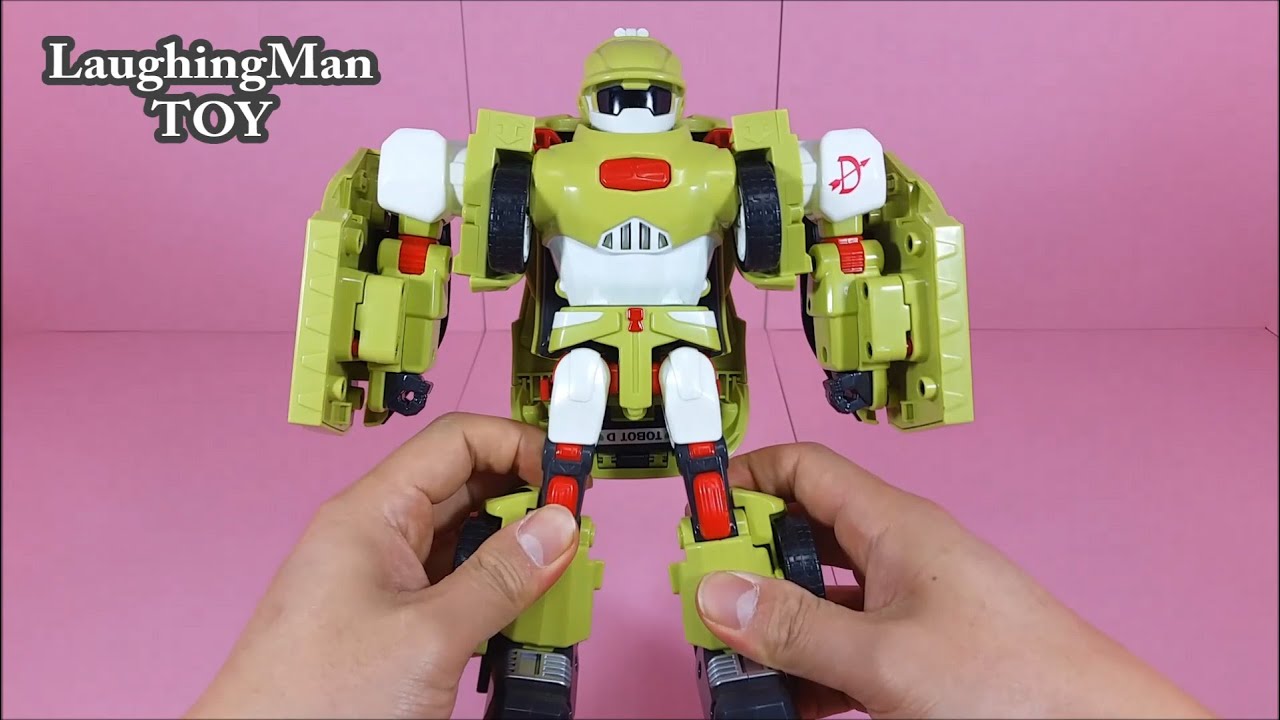 또봇D TOBOT D how to transform from car to TOBOT D 변신로봇 또봇D 자동차에서 로봇으로 변신 ...