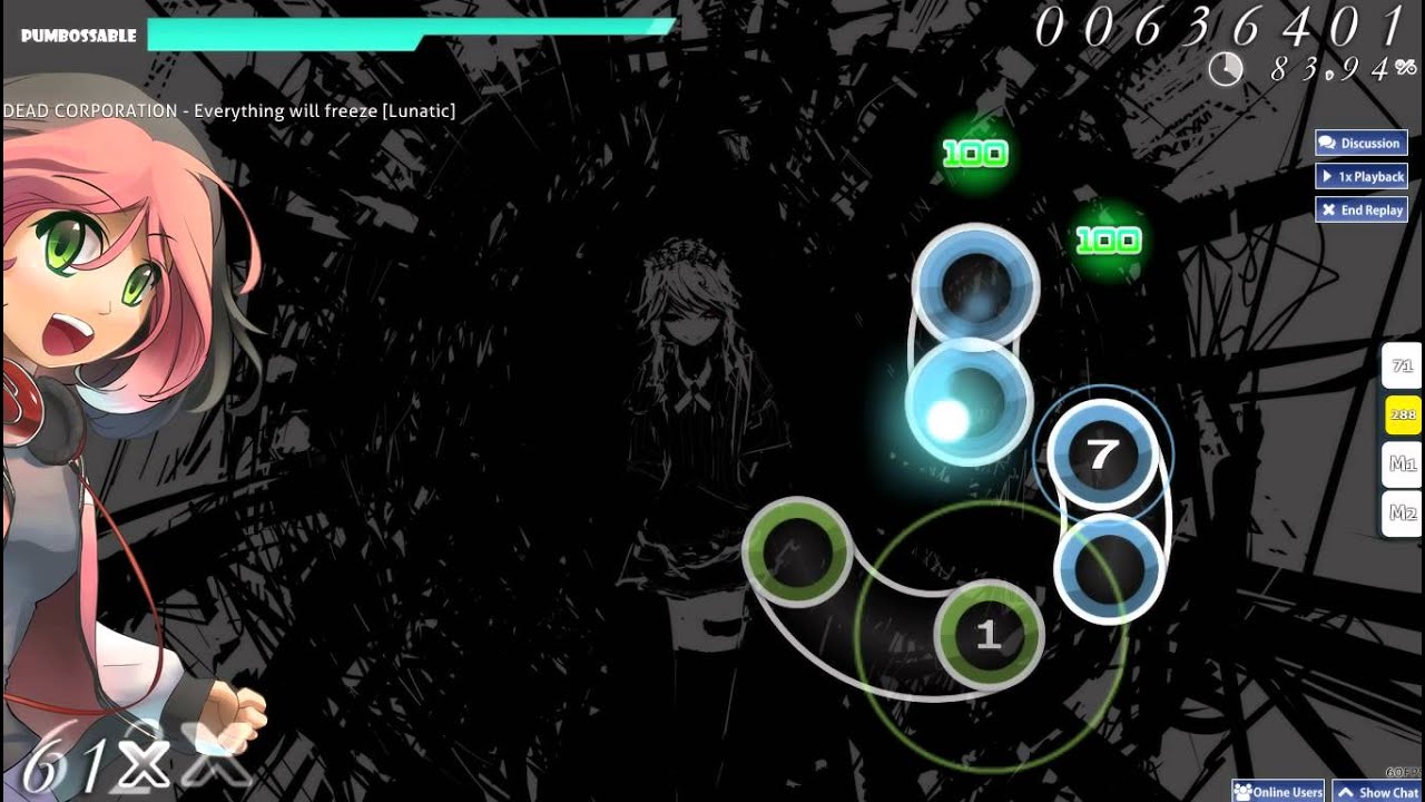 OSU! UNDEAD CORPORATION - Everything will freeze - YouTube