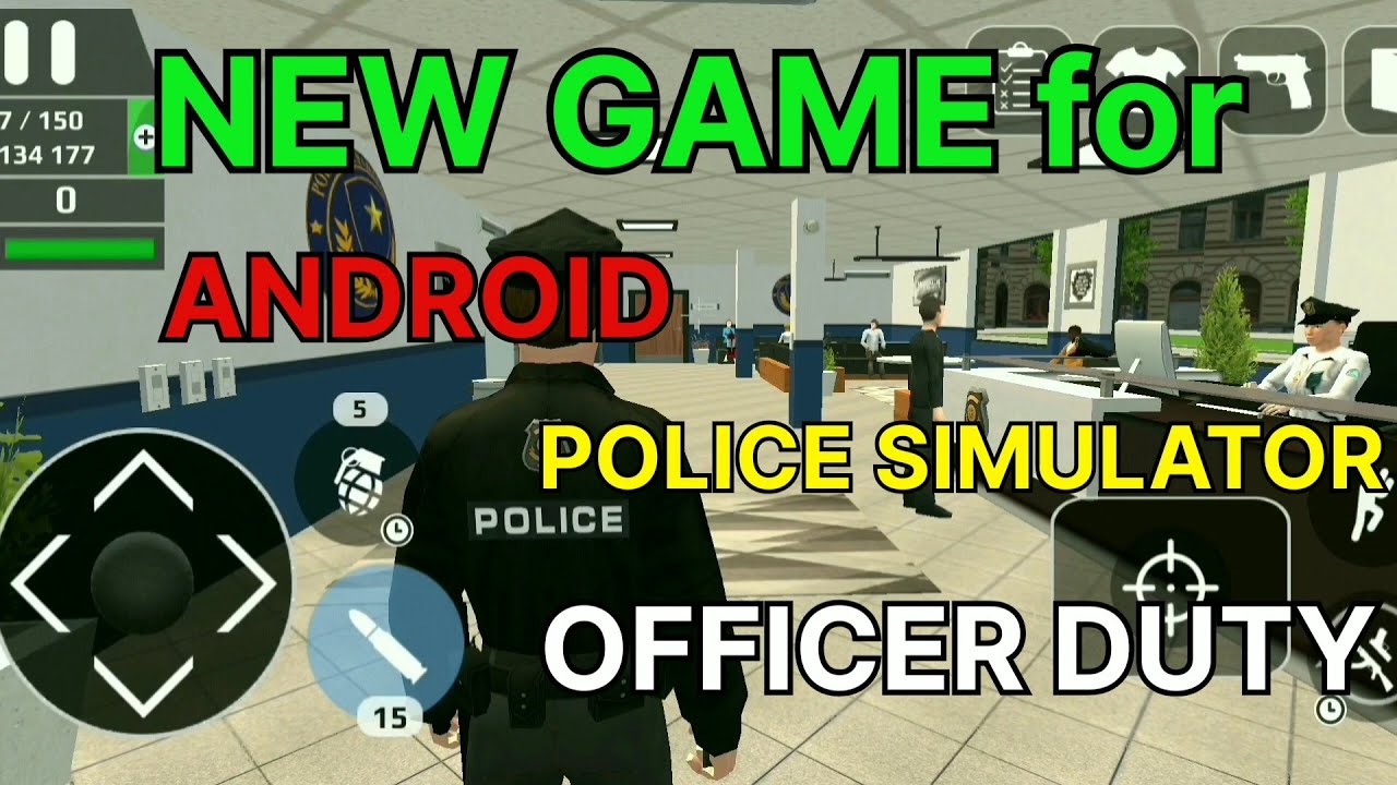 NEW GAME For ANDROID 😍 Police Simulator Officer Duty. - YouTube