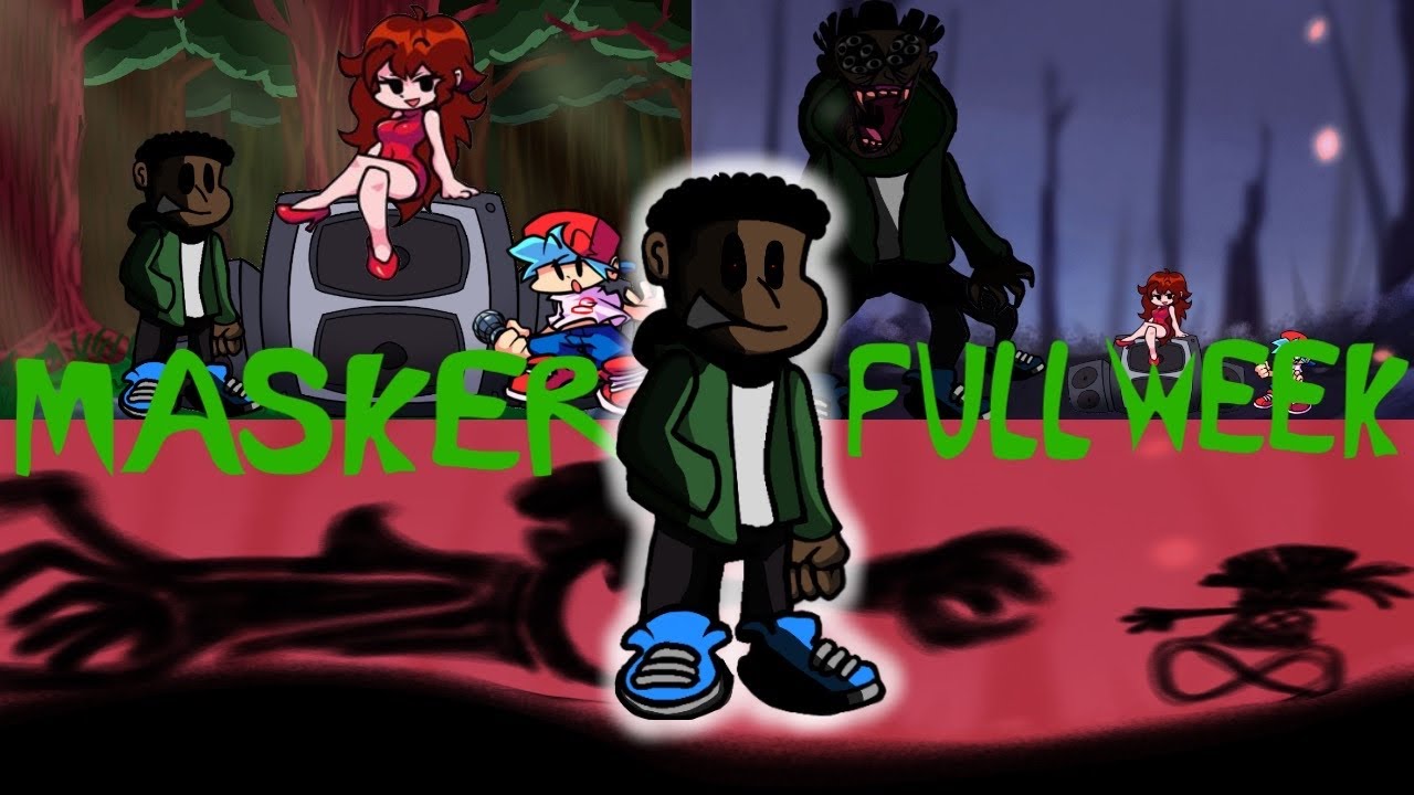 [FNF]-Masker FULL WEEK (CC mix) - YouTube
