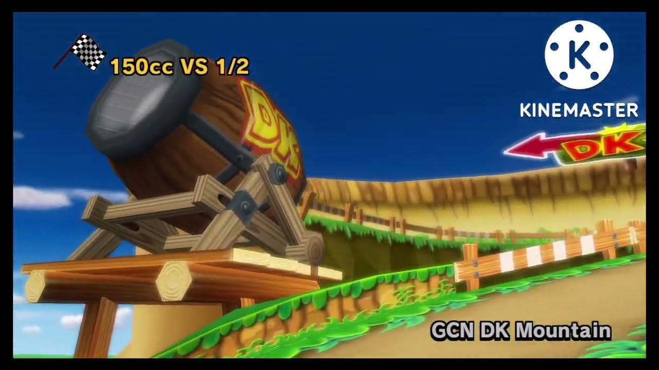 Toad Kart® Wii (2nd Run) - 150cc - GCN DK Mountain - YouTube