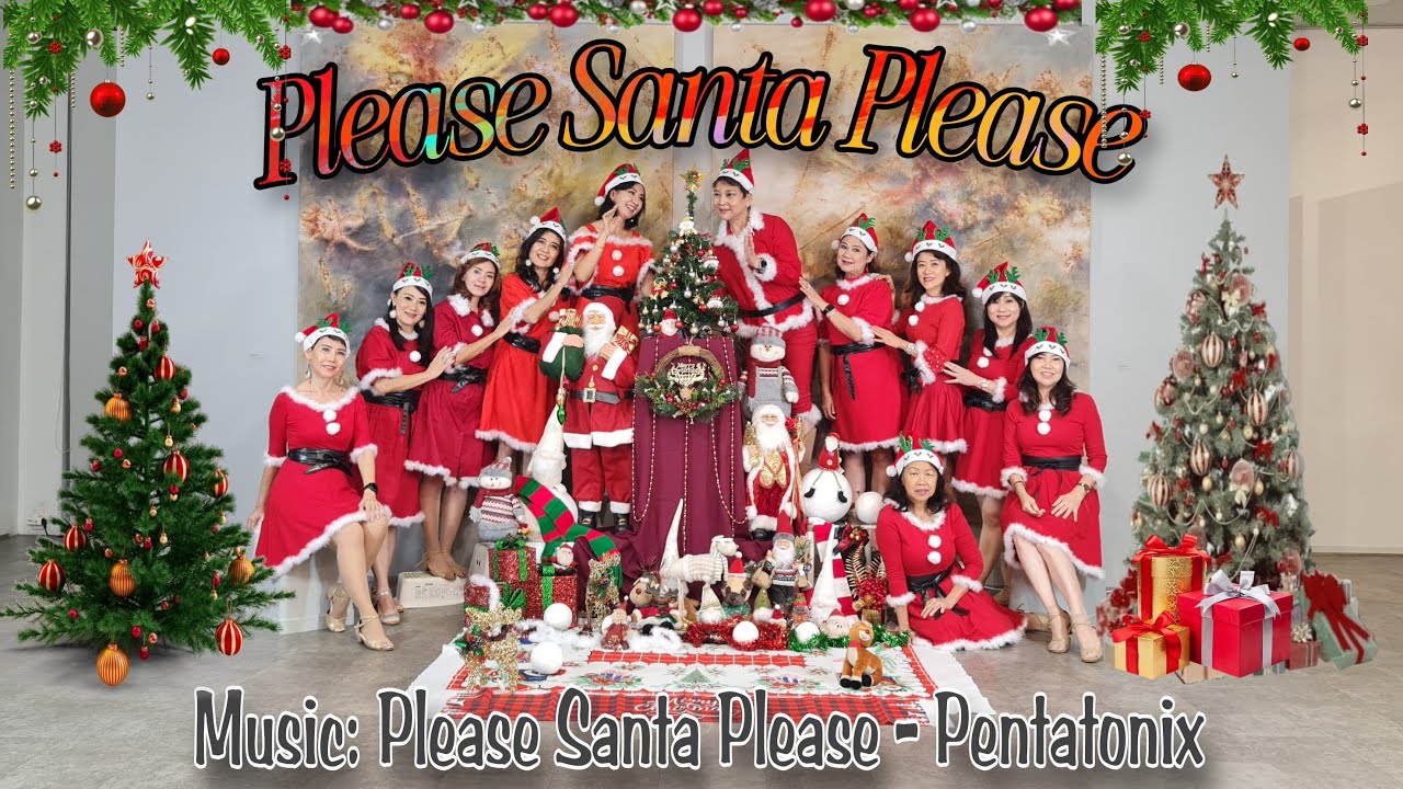 Please Santa Please Line Dance - YouTube