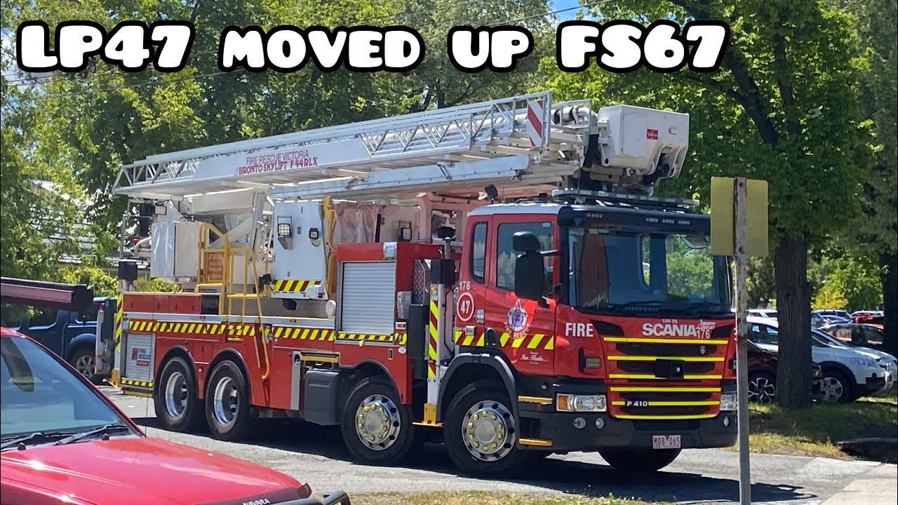 FRV // Ladder Platform 47 Moved Up FRV FS67 | Ballarat Central - Fire ...
