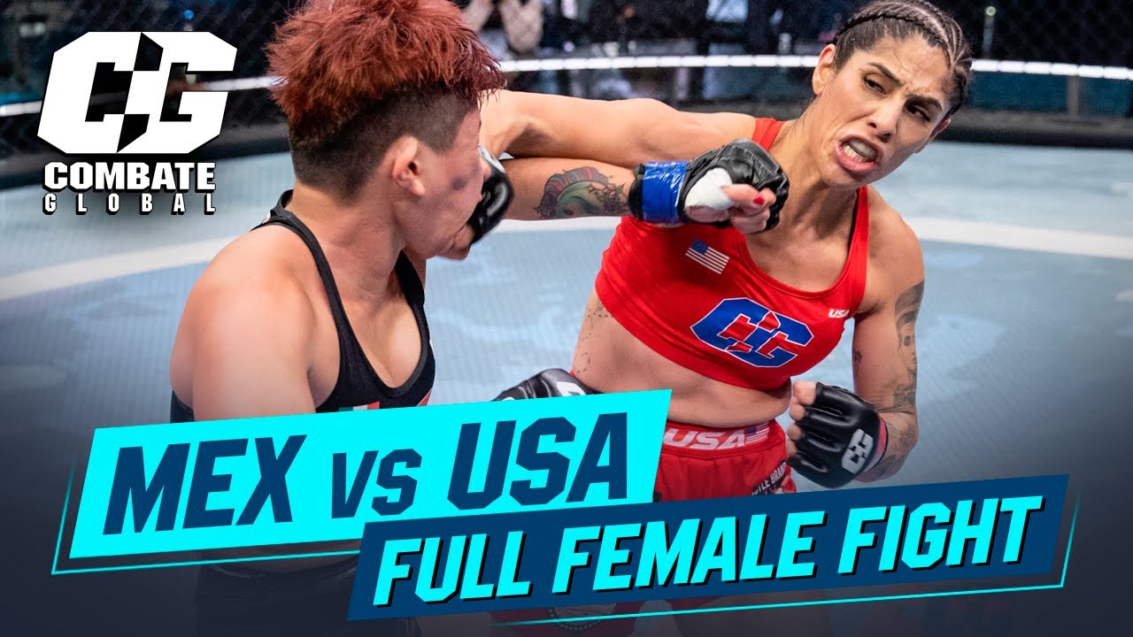 MEX vs USA - FEMALE WARRIORS - YouTube
