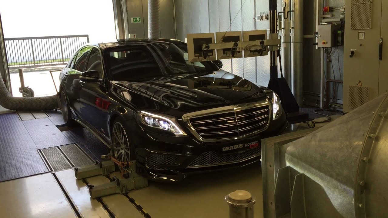 BRABUS 900 ROCKET engine in action - YouTube